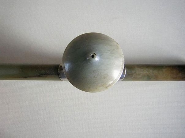 Jade opium pipe - (2366), lowlands-collection