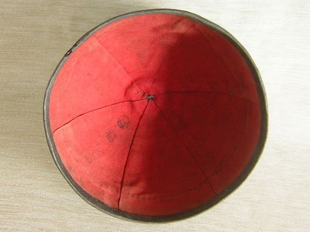 Black silk cap - (7976), lowlands-collection